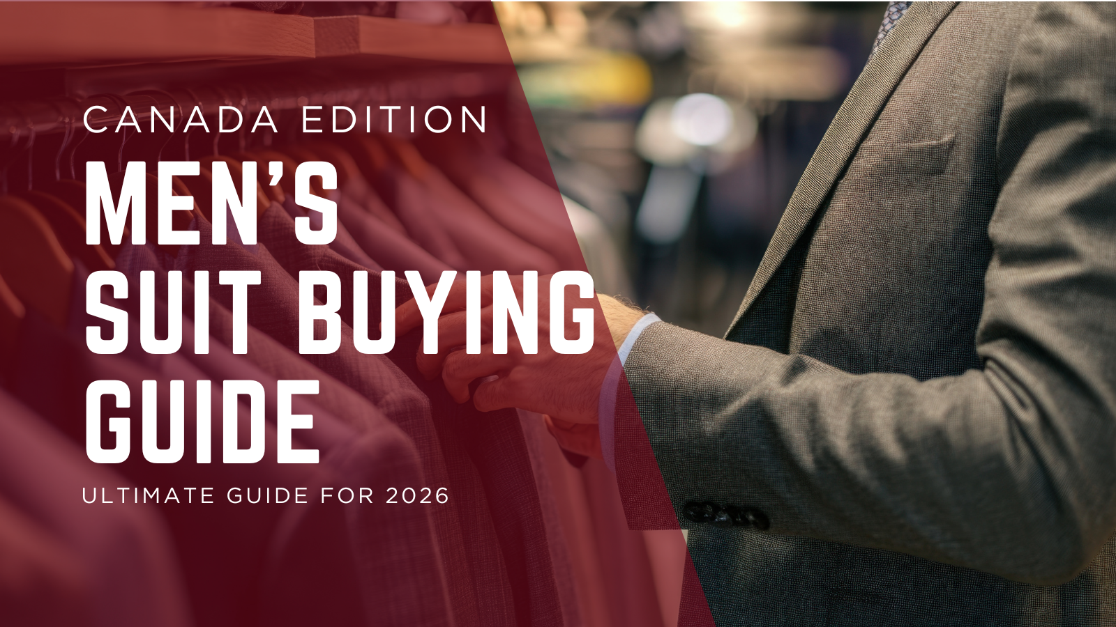Men’s Suit Buying Guide 2026 | How to Choose the Best Suit in Canada ...